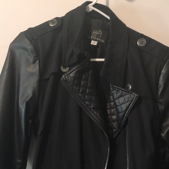 seth aaron | Jackets & Coats | Seth Aaron Leather Jacket | Poshmark